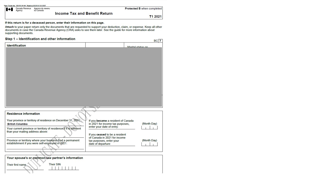 タックスリターン申請後にCRAアカウント作成をしよう | NoRegretLife